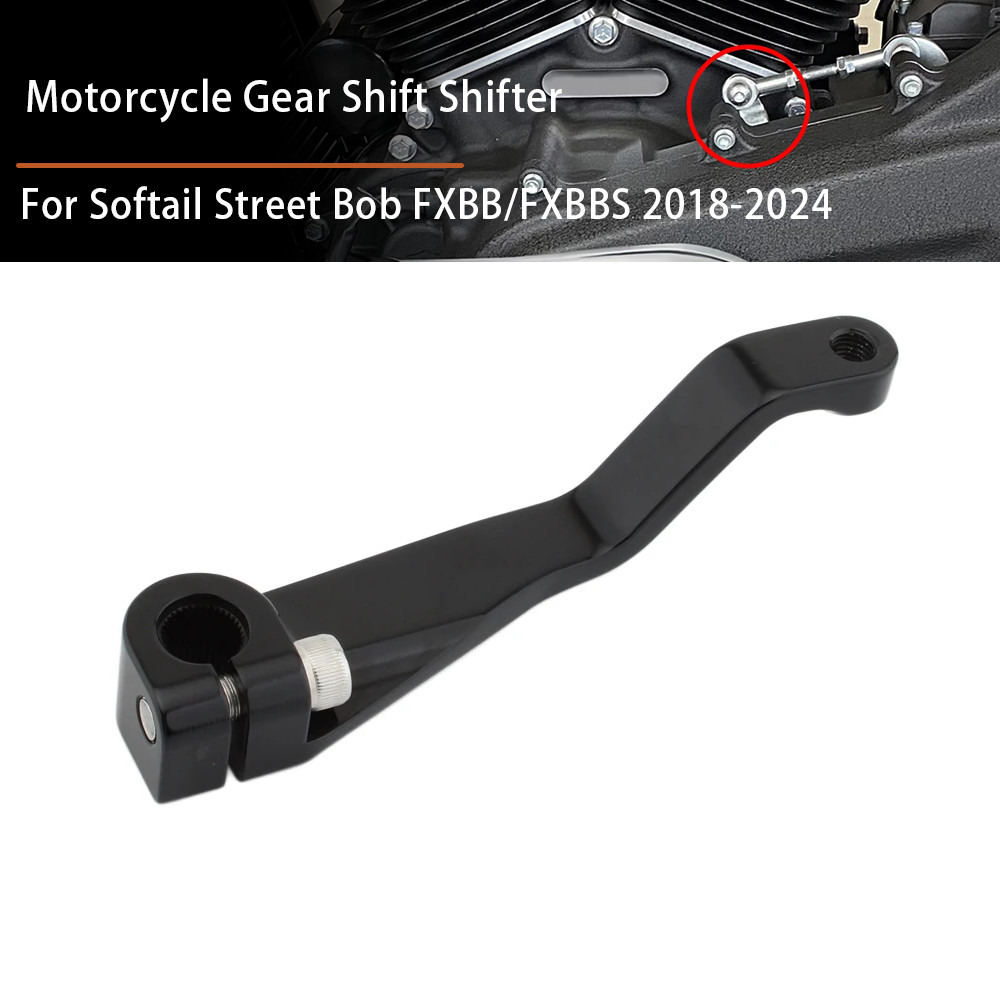 Motorcycle Gear Lever Shift Linkage Shifter For Softail Street Bob FXBB/FXBBS 2018-2024 Standard ...