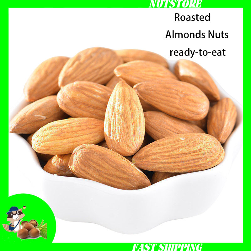 Buy 1 Get 1 Roasted Almonds Nuts Milk Fragrance Almonds Nuts Healthy ...