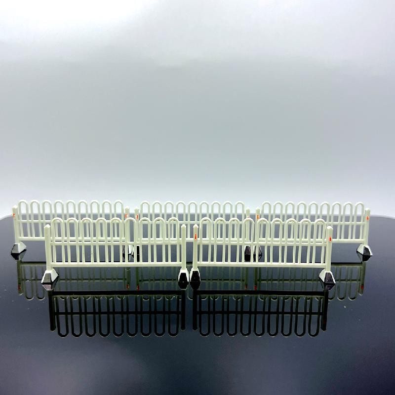 Miniature Road Isolation Guardrail Simulation Roadblock Traffic Parking ...