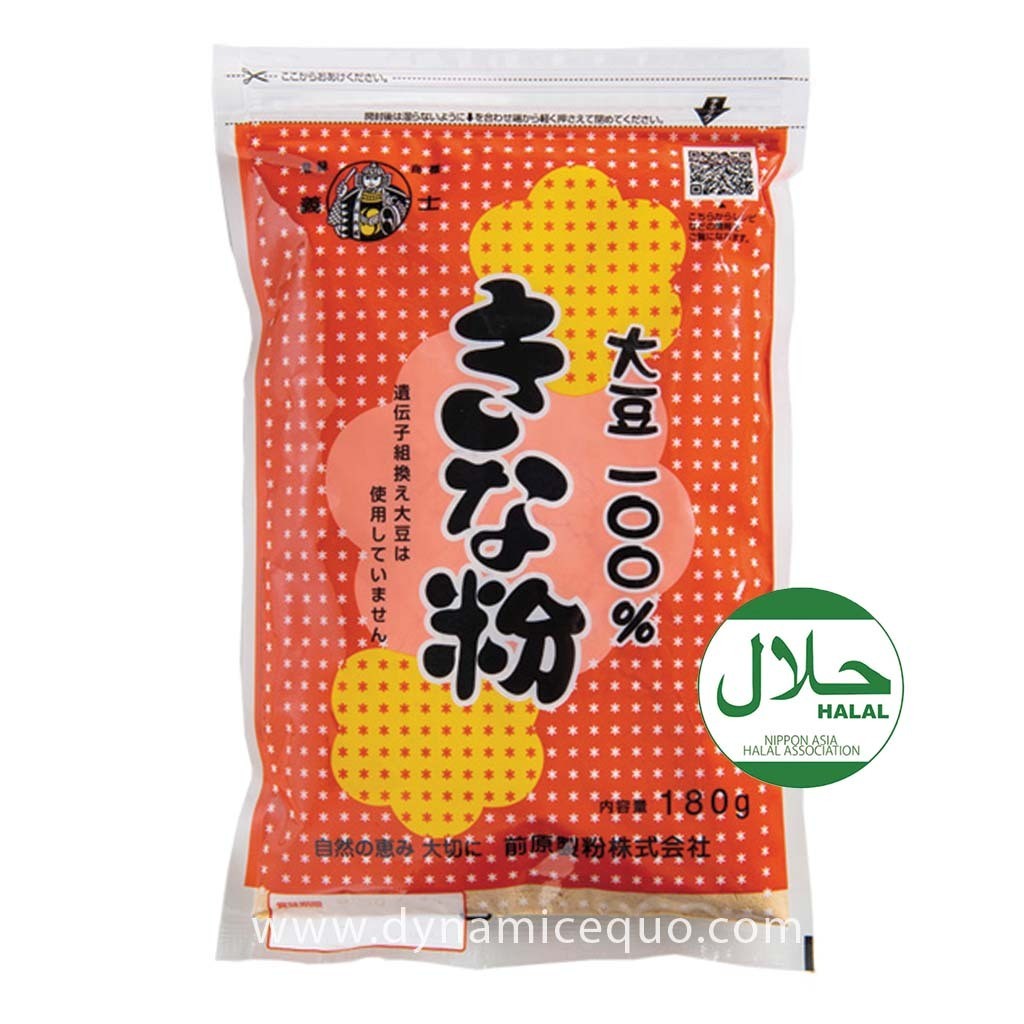 Kinako 180g HALAL Japanese Roasted Soy Bean Powder Tepung Soya きな粉 熟黄豆粉 ...