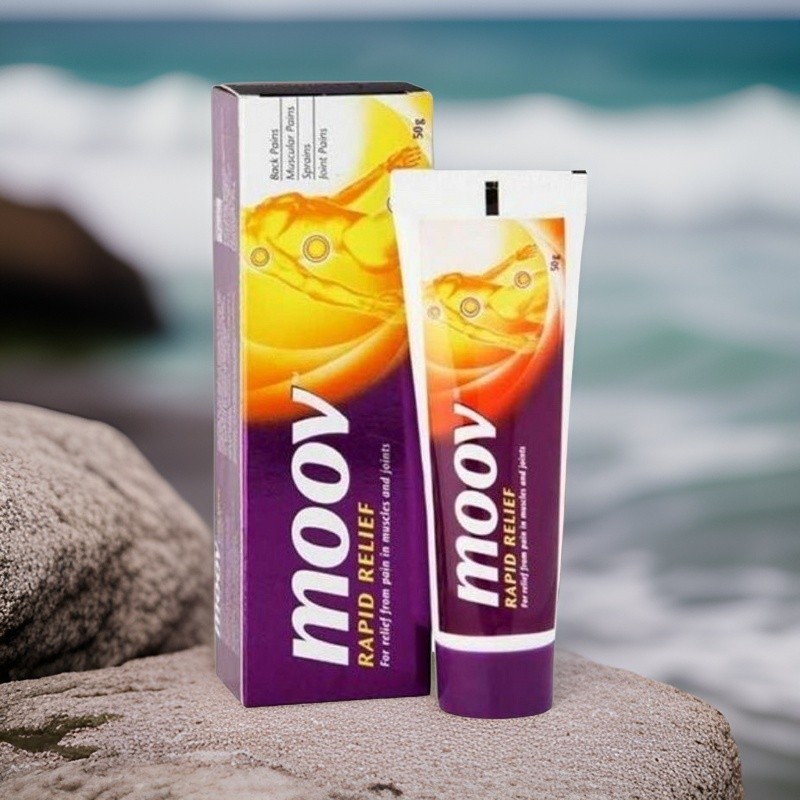 Moov Ointment (Malaysia): Rapid Relief Formula, Soothing 50g Pain ...
