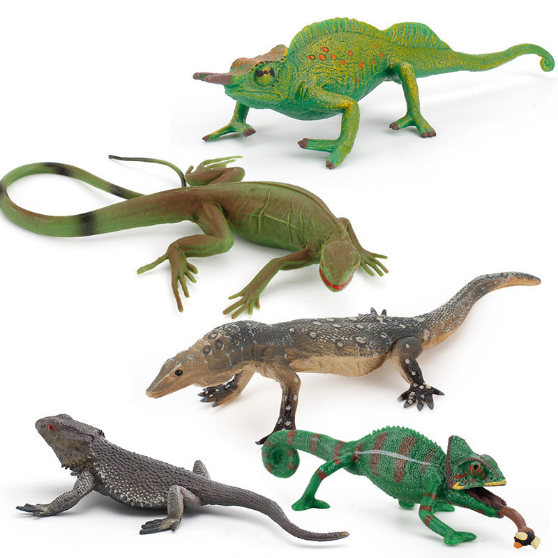 Lizard Chameleon Model Simulation Forest Reptile | Shopee Malaysia