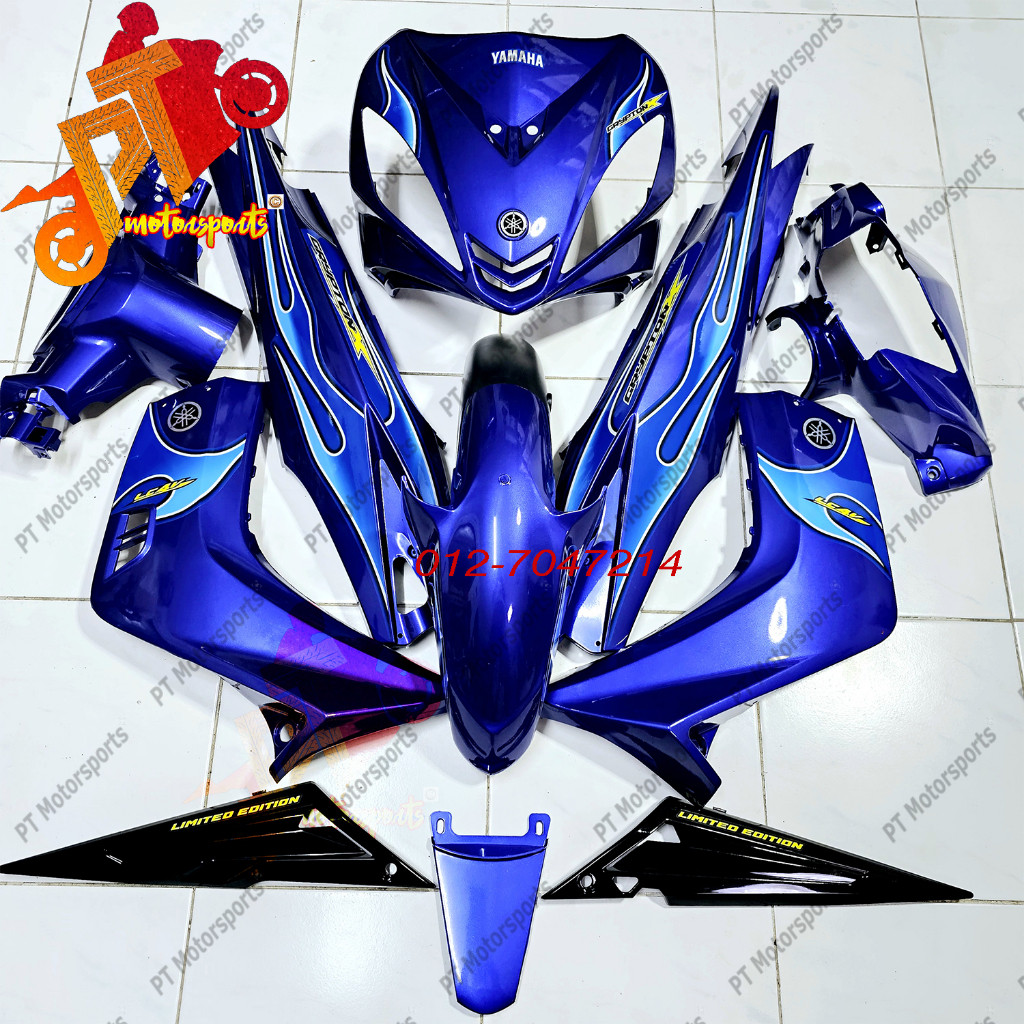 LC 135 V1 Cover Set Dpbmc Blue Black Crypton X 135 Vietnam OEM | Shopee ...