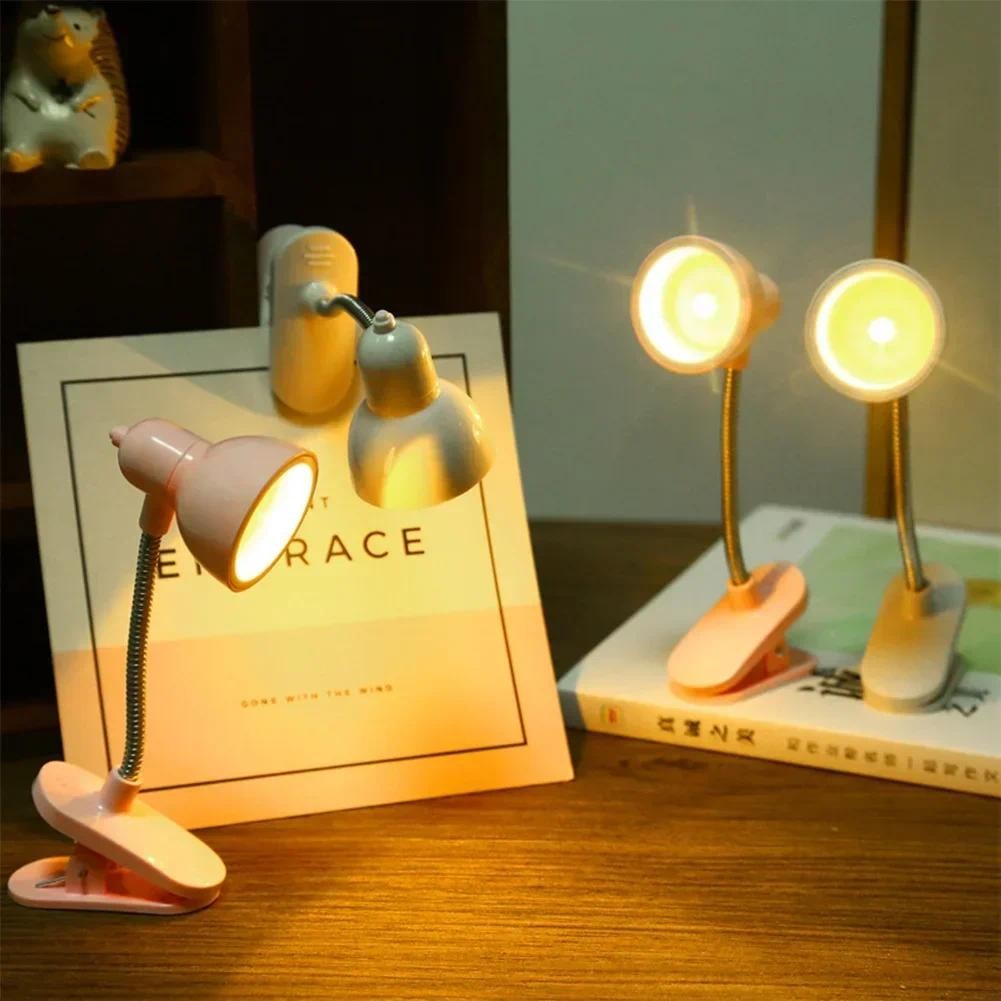 Mini Book Light LED Clamp Reading Lamp Night Lights For Notebook Read ...