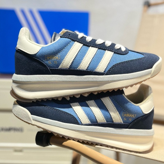 SL72 RS "Blue" Men and Women Running Shoes Low Top | Shopee Malaysia