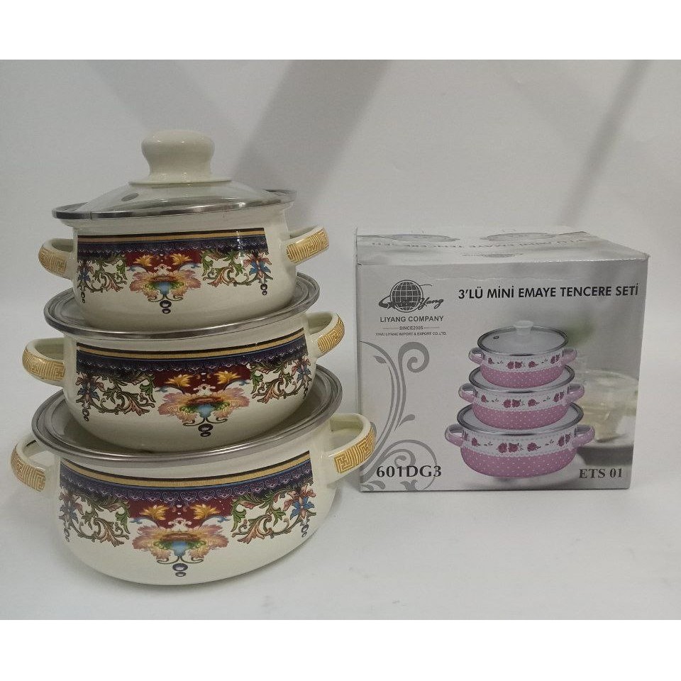 (3 IN 1) 12/16CM MINI COOKWARE SET | Shopee Malaysia