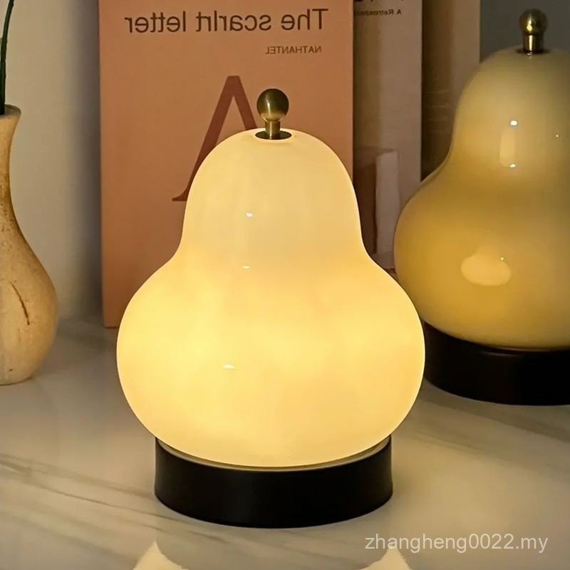 Cream Pear Table Lamp Influencer High-End Feeling Medieval Style ...