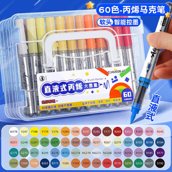 pensil warna colour pencil Penanda akrilik, seni khas untuk pelajar ...