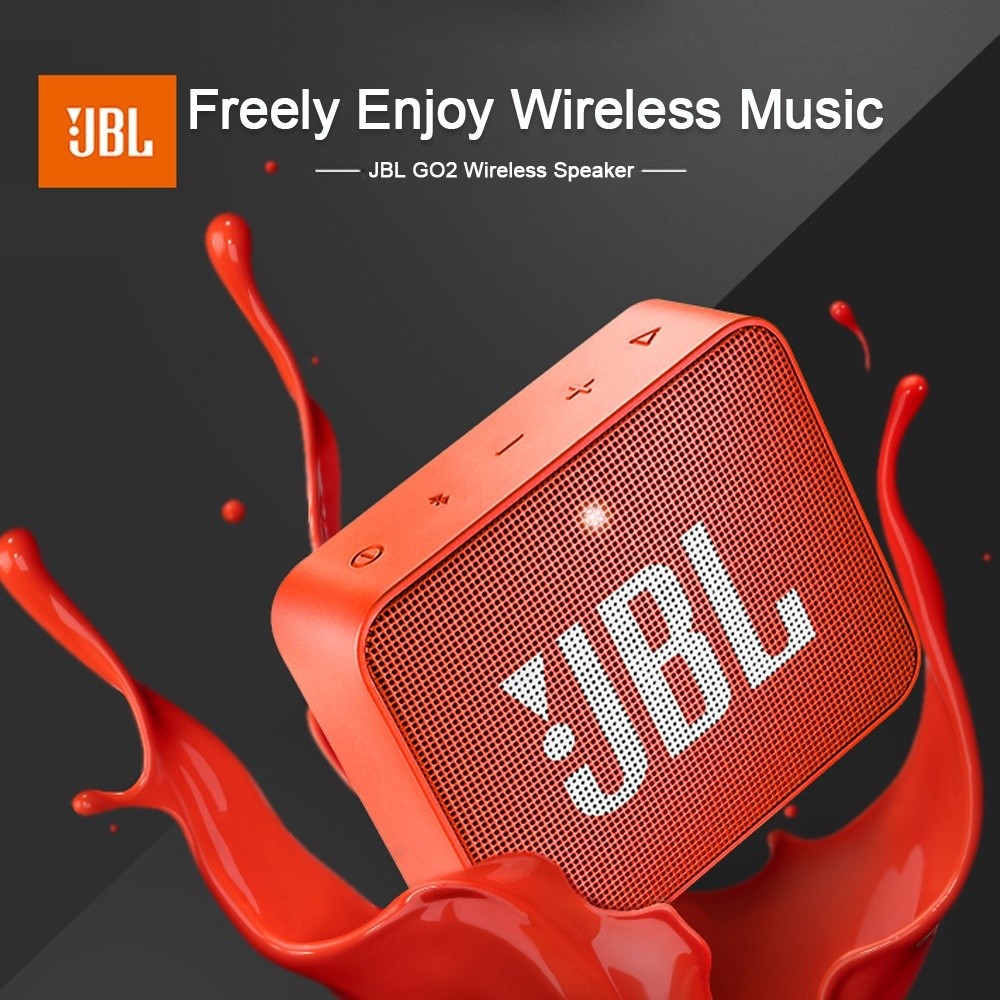 JBL GO2 Waterproof Bluetooth Wireless Mini Speaker Anti Air Ipx7 Outdoor Portable Subwoofer ...