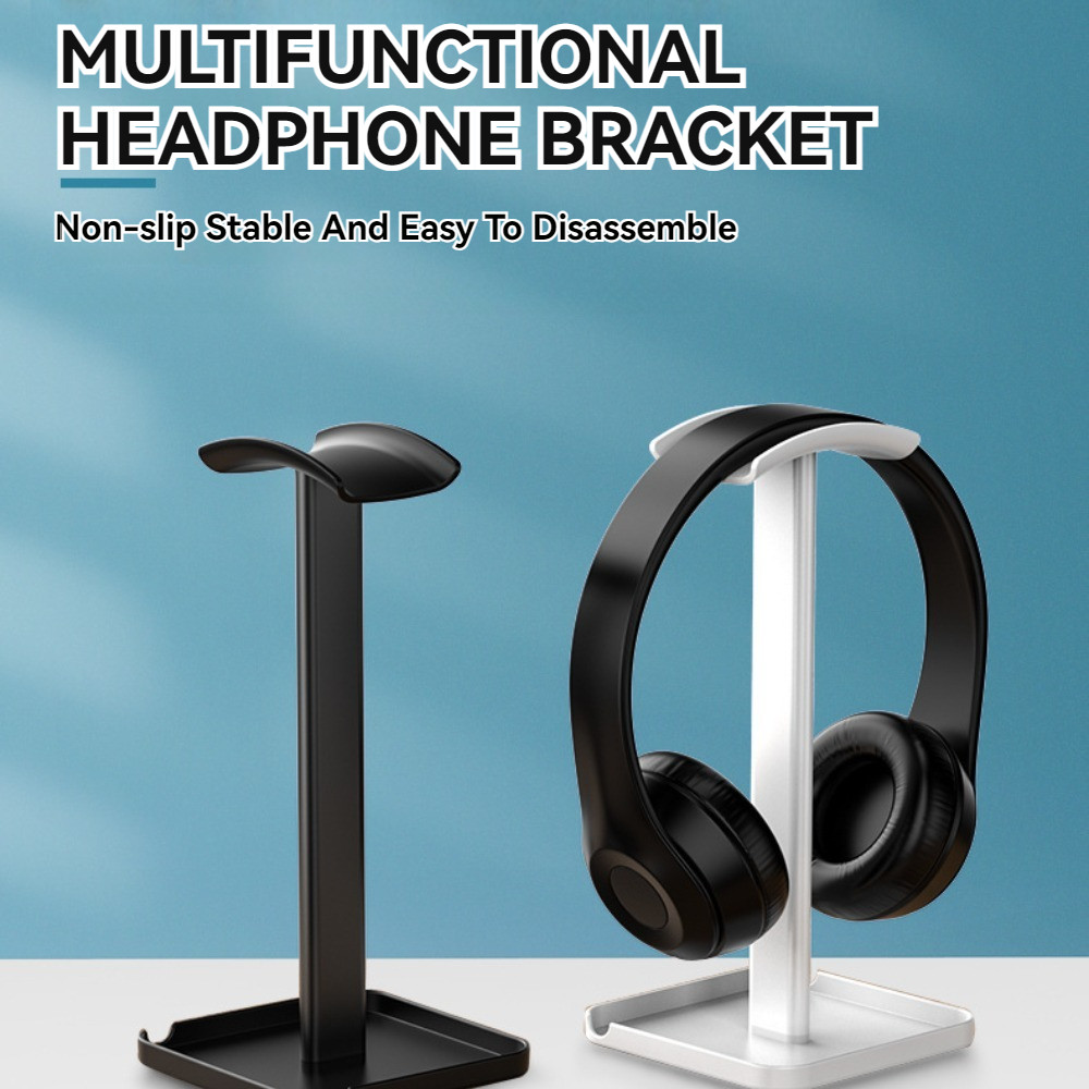 Headphone Stand Creative Headphone Tripod Metal Portable Headphone ...