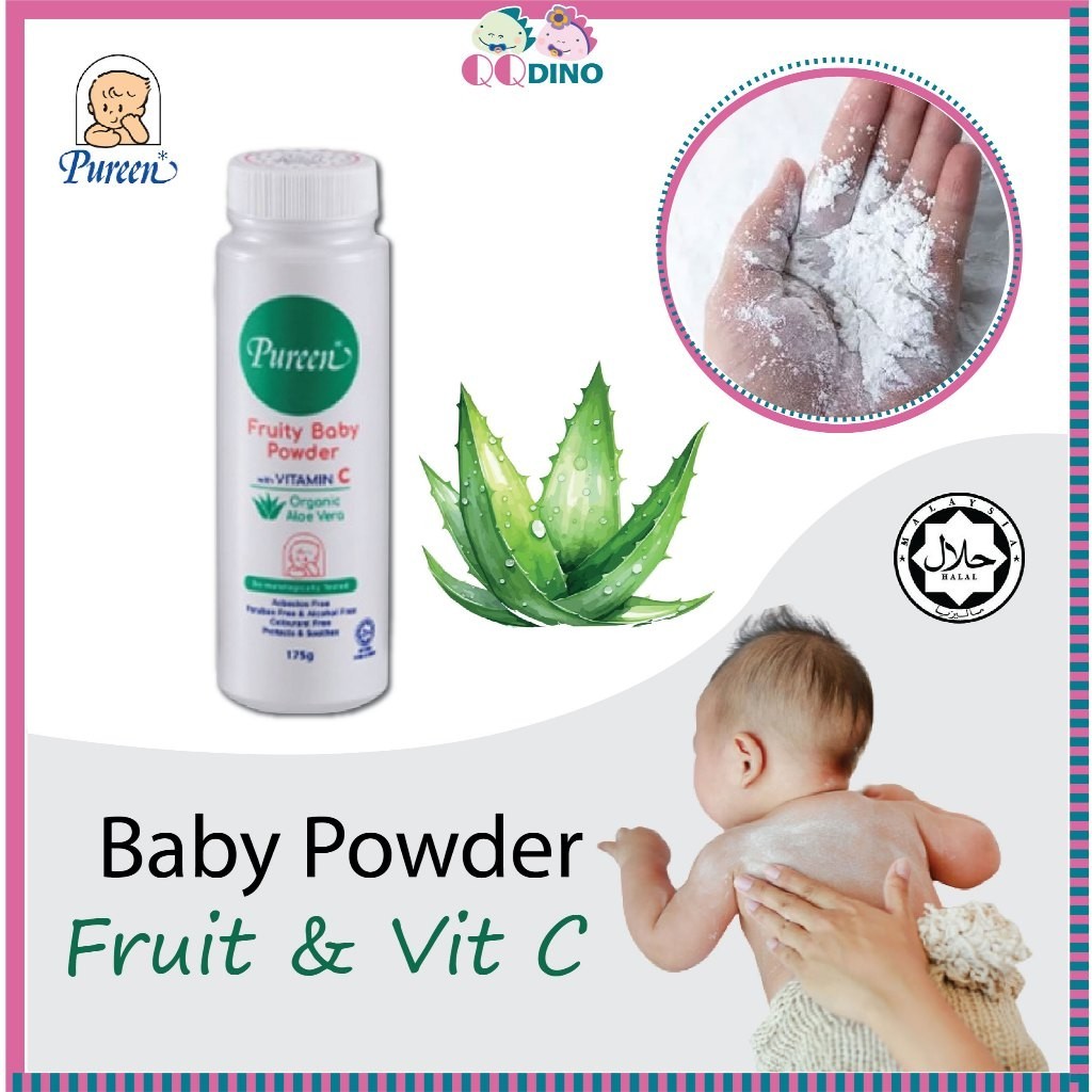 PUREEN Fruity Baby Powder Baby Talc Bedak Serbuk Baby ,pureen powder ...