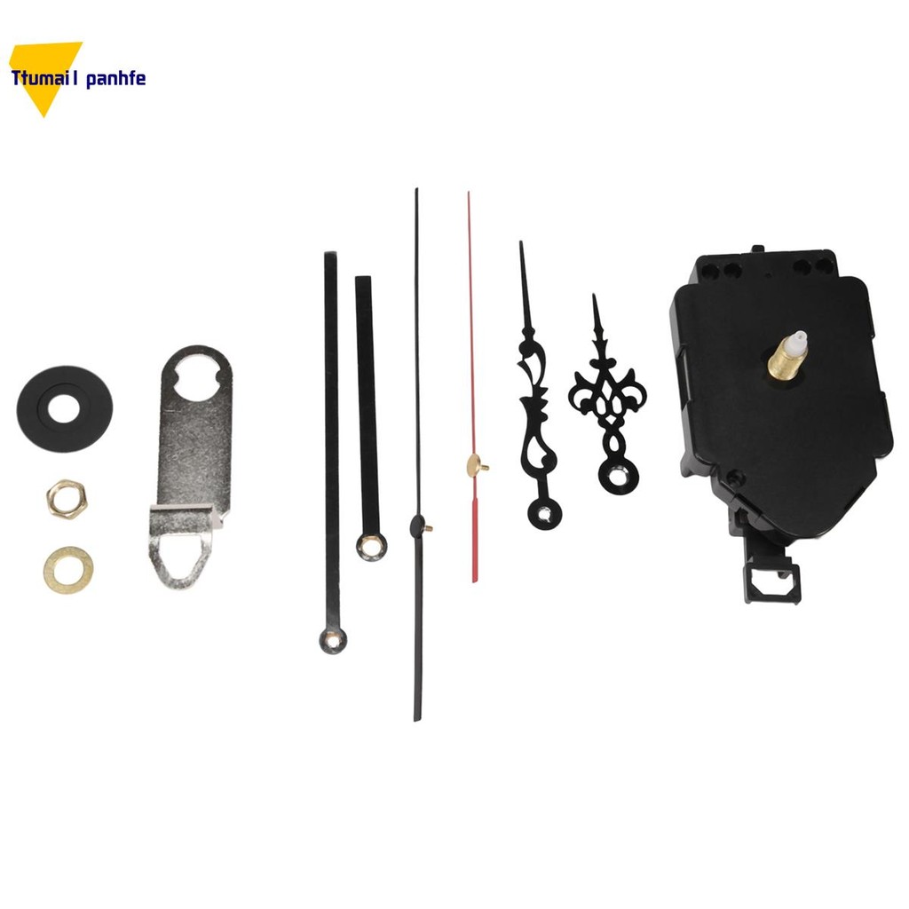 DIY Quartz Pendulum Clock Movement Mechanism with 2 Pairs of Hands Wall ...