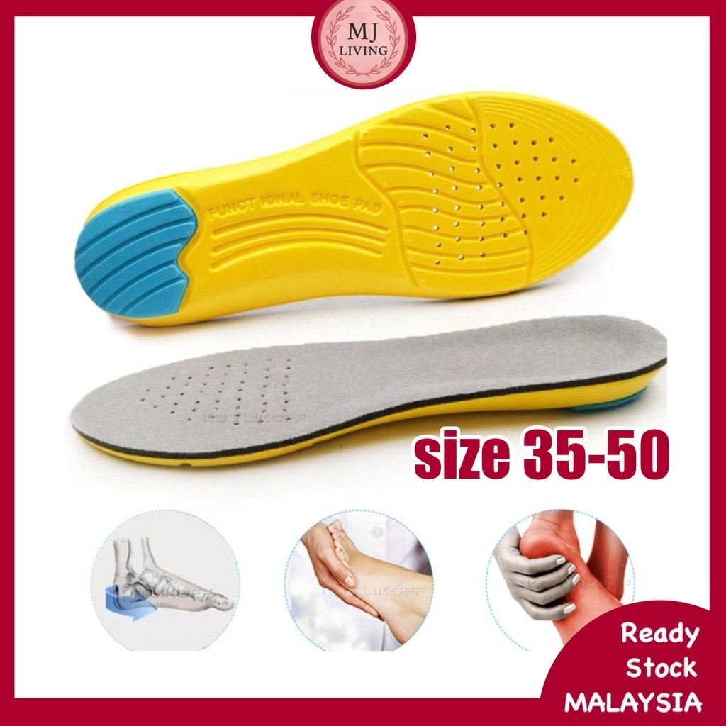 1 Pair Unisex Shoe Insoles Memory Foam Sport Insole Shoe Pad Men Woman ...