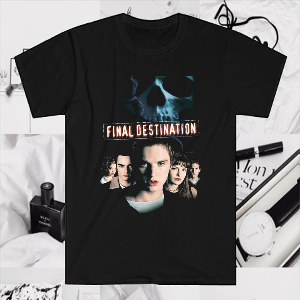 S-5XL Ready Stock Kaos Final Destination Movie Pattern Print T-Shirt ...