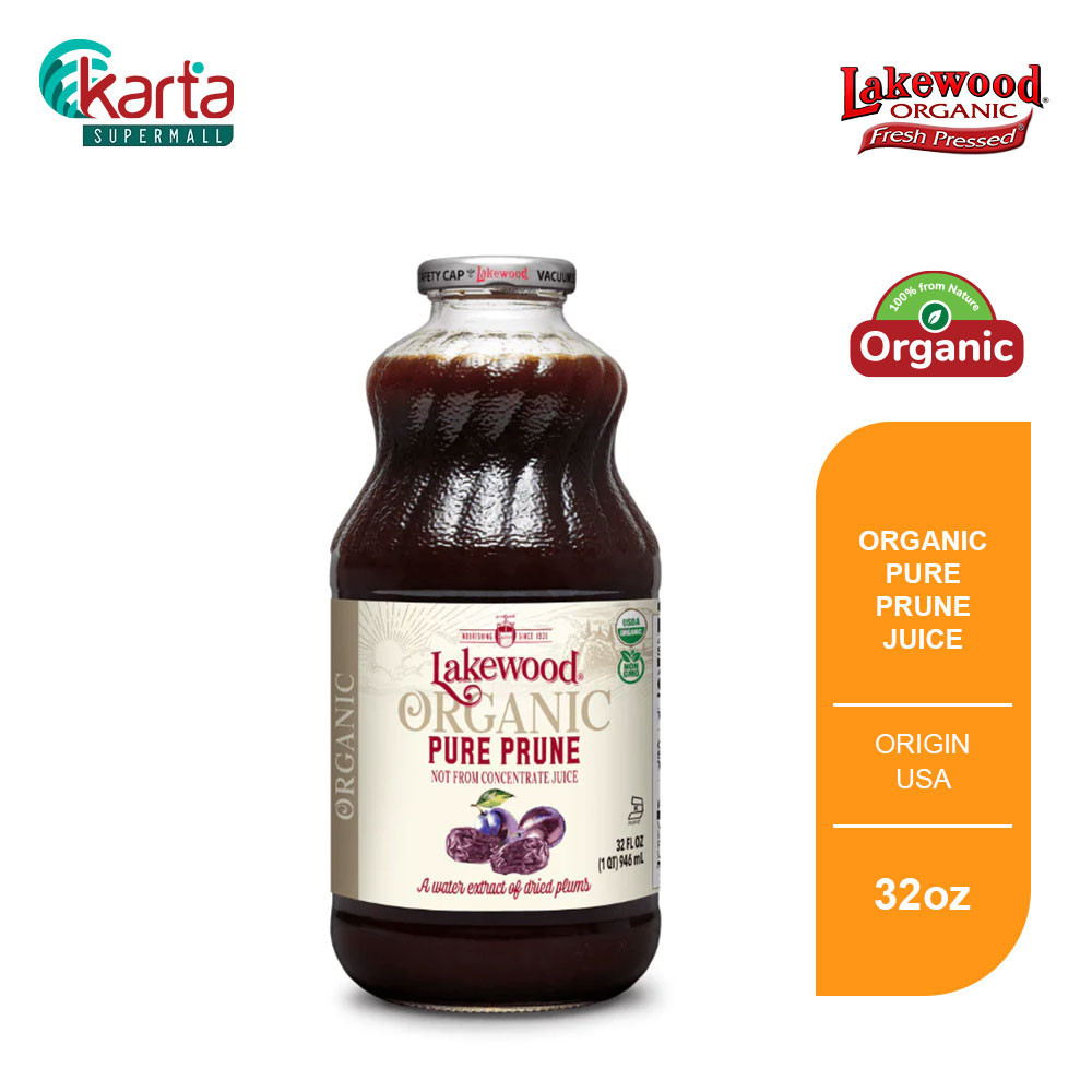 Lakewood Organic Pure Prune Juice 32oz (~1L) | Shopee Malaysia