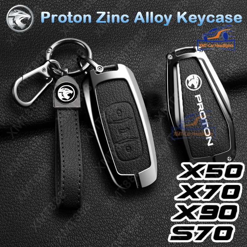Proton X70 Key Cover Zinc Alloy for X50/X90/S70/S90 Metal Leather Smart ...