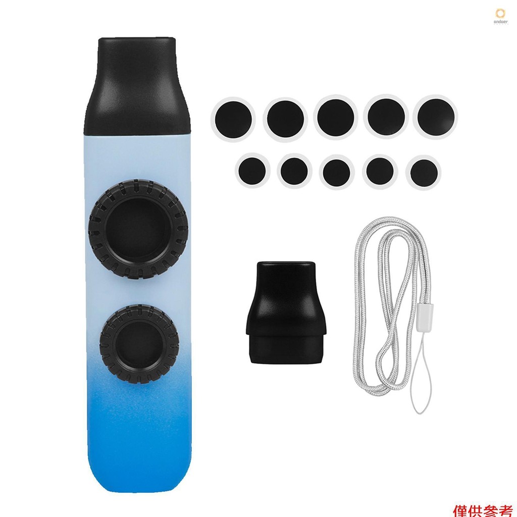 Kazu Flute Double Flute Hole Kazoo Dual Flute Holes Replaceable Blowing ...