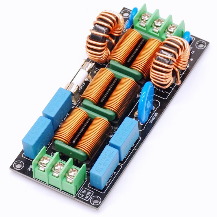 Four-level Audio AC 220v Power EMI Electromagnetic Interference Filter ...