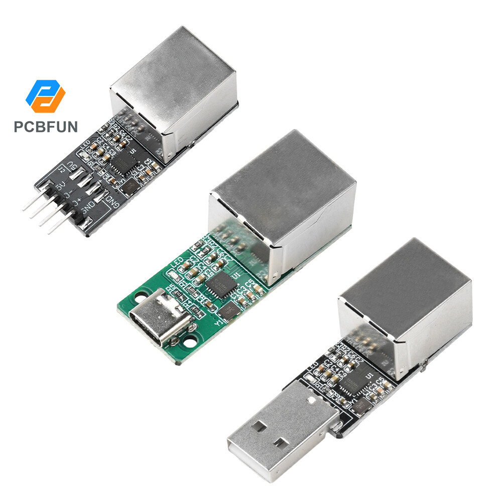 Pcbfun USB To Rj45 Ethernet Interface Module Ch397A Module Usb To ...