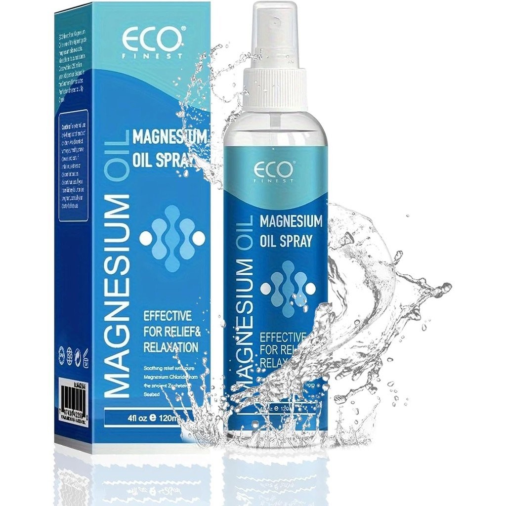 Pure Magnesium Oil Spray, Topical Magnesium Spray Magnesium Oil for ...
