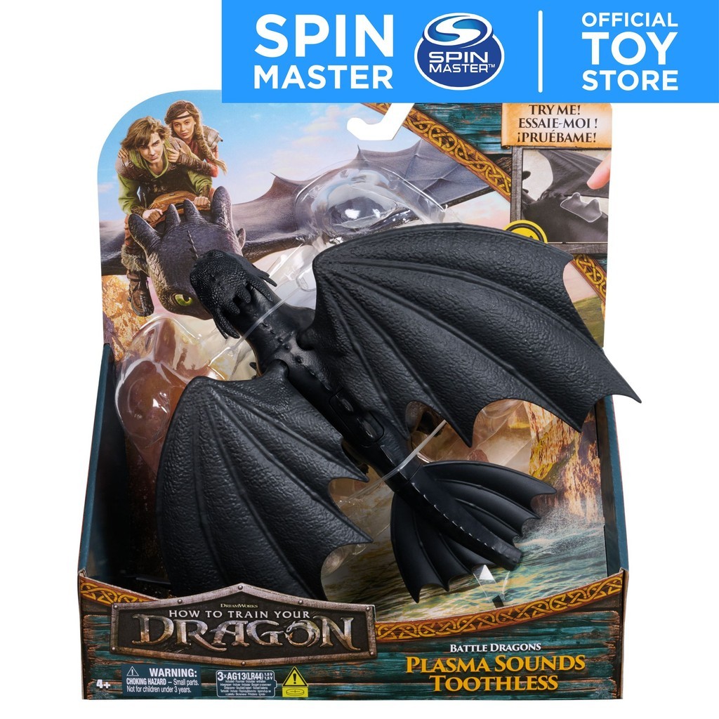 How to Train Your Dragon Battle Dragons Figure - Toothless | Shopee ...