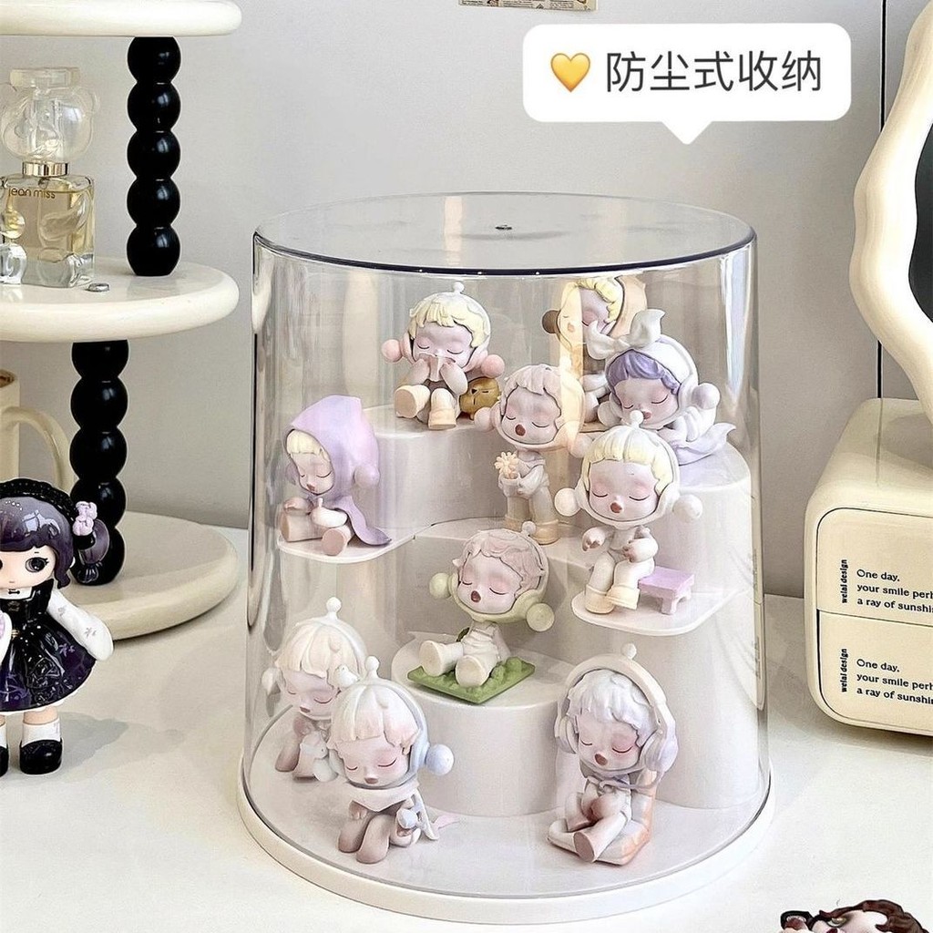 [3073 People Collection] Acrylic Ladder Display Stand Doll Desktop Anti ...