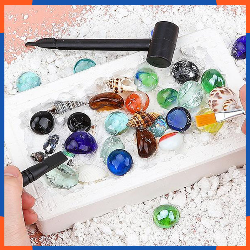 Blind Box Toy Archaeological Gem Digging Toy Crystal Gems Dig ...