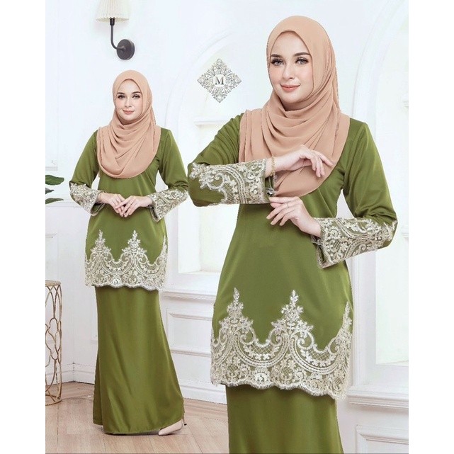 BAJU KURUNG MODEN CANTIK KURUNG VIRAL BAJU RAYA 2025 PLUS SIZE KURUNG ...