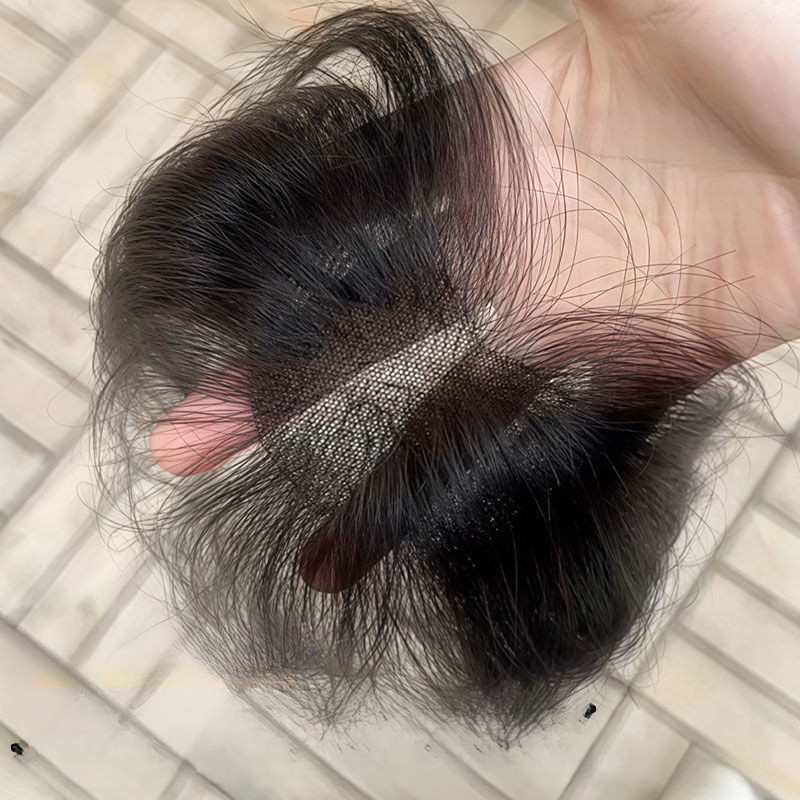 Fetal Hairline Stickers Eight-Character Bangs Wig Female Piece Head ...