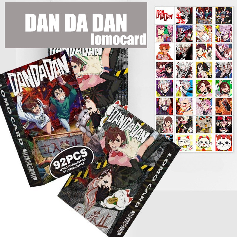92pcs/set Lomo Cards Dandadan Anime Momo Ayase Photocards Gift | Shopee ...