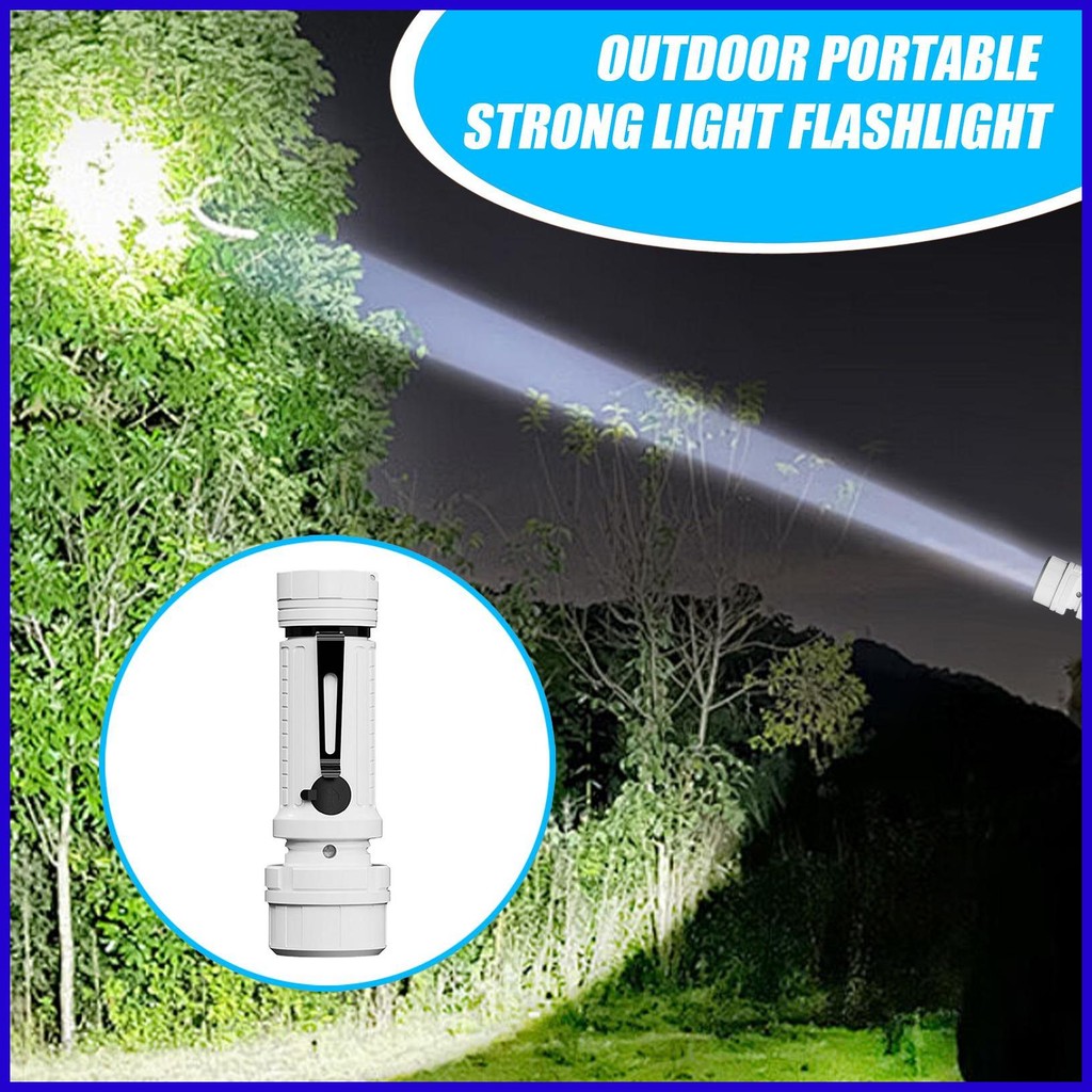 Multifunctional Rechargeable Flashlight Compact Powerful Flashlights ...