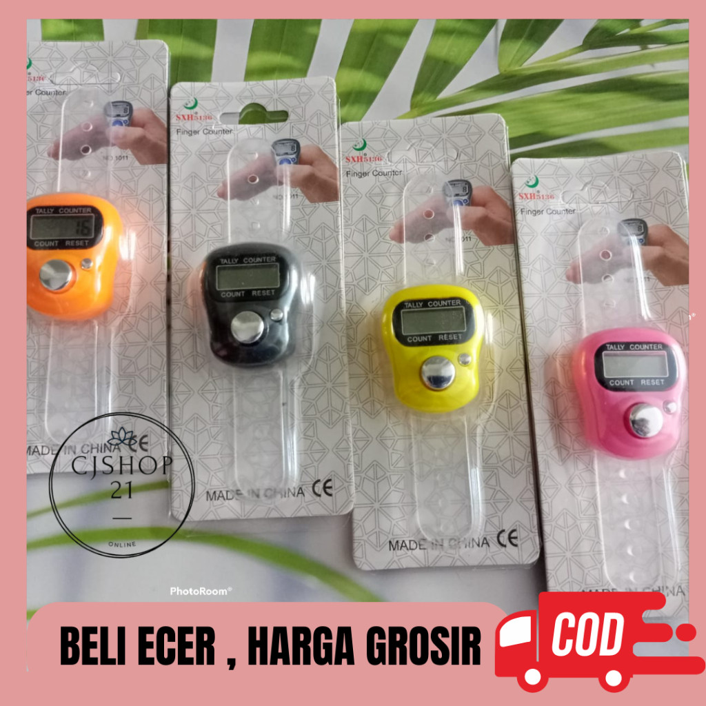 Digital Electronic Tasbih Counting Tool Finger Tally Counter Mini ...