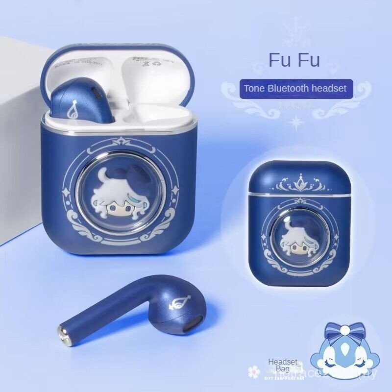 ★Genshin Impact★Furina Fan Peripheral In-Ear Bluetooth Headset Two ...