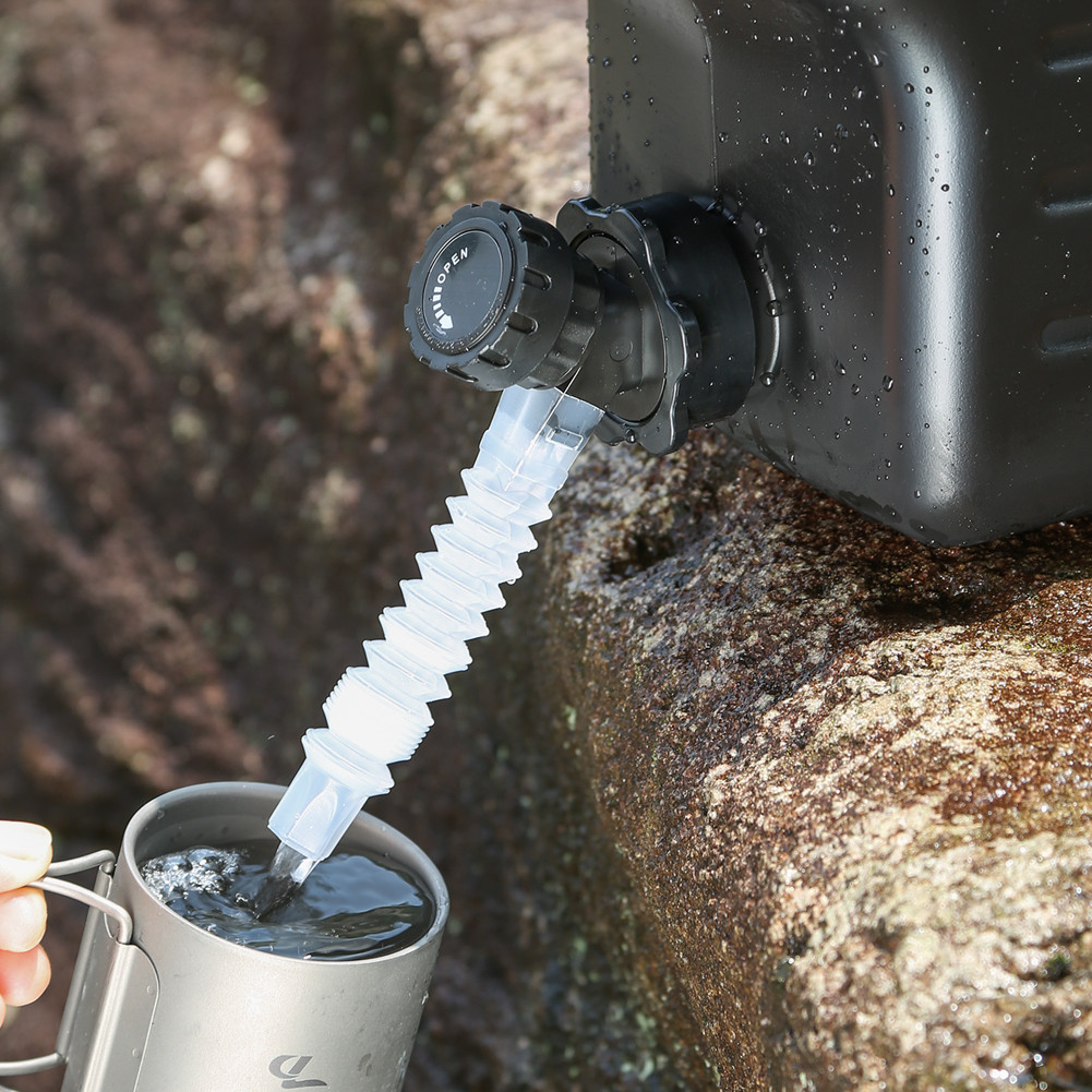 12L Camping Water Jug with Faucet Portable Water Tank for Vehicle Car ...