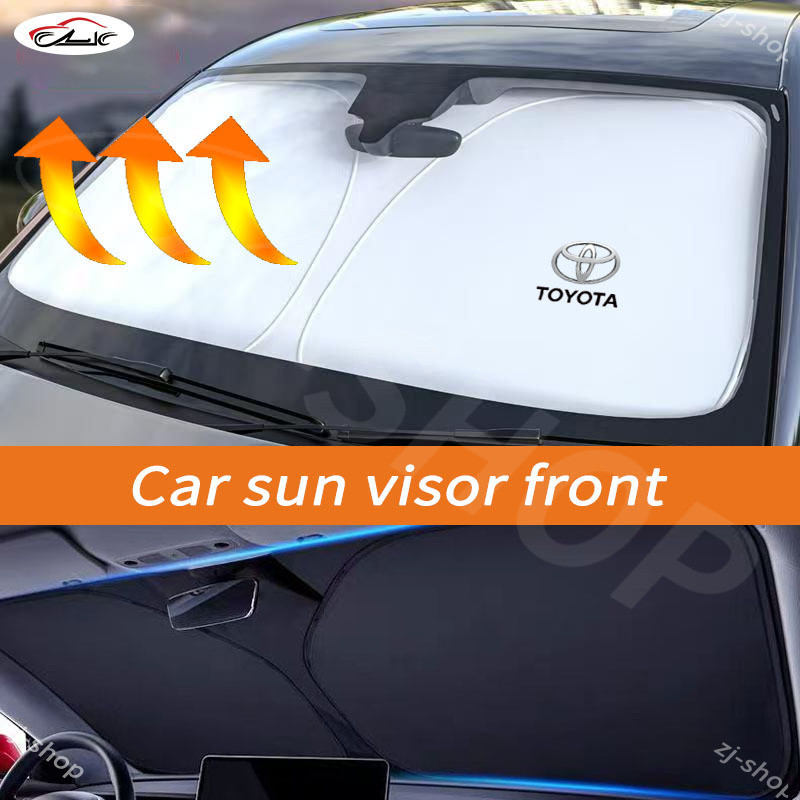 Toyota Car Windshield Sunshade Blocks /Car Sunshade UV and SUN ...