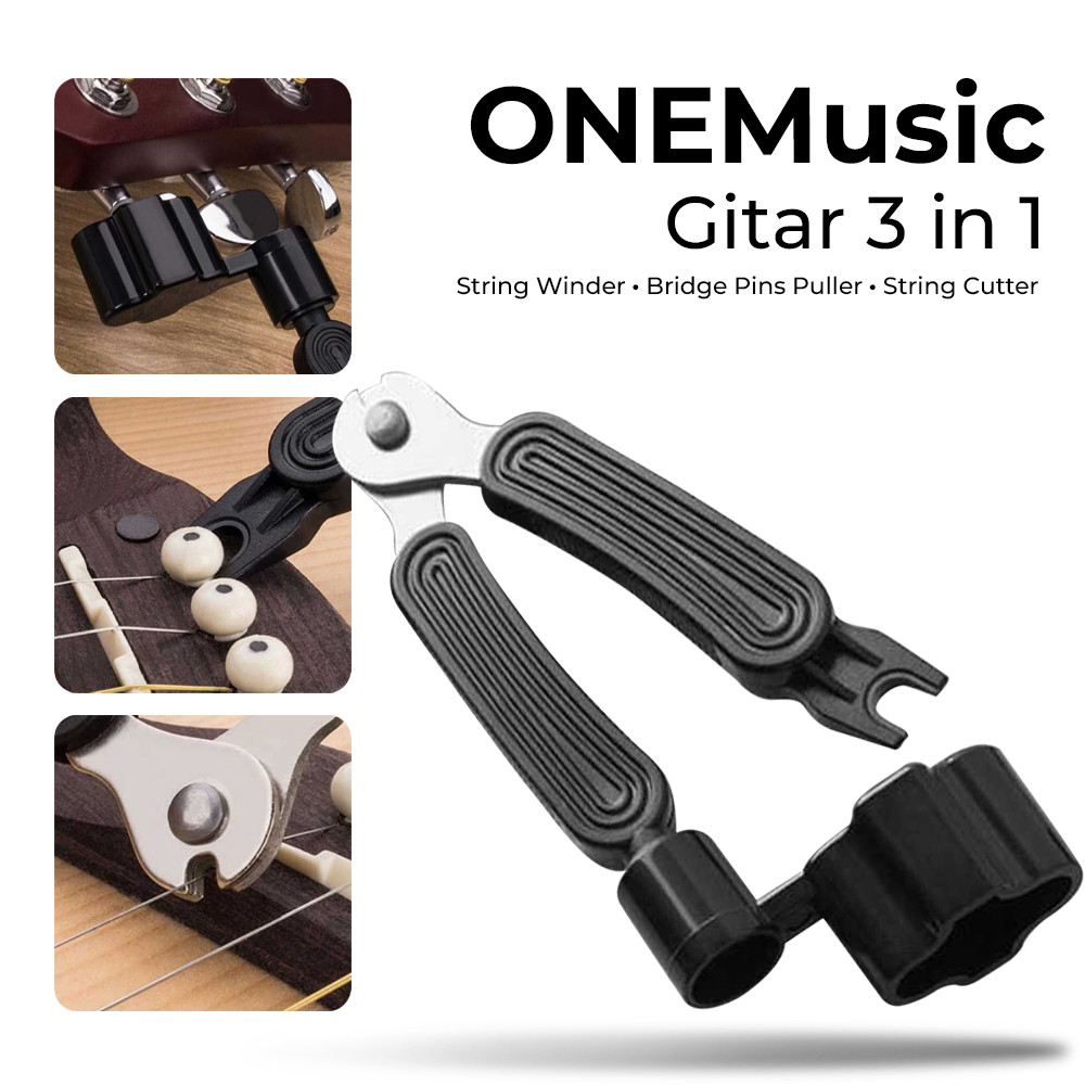 Taffstudio Guitar String Installation Tool 3in1 String Cutter Winder ...