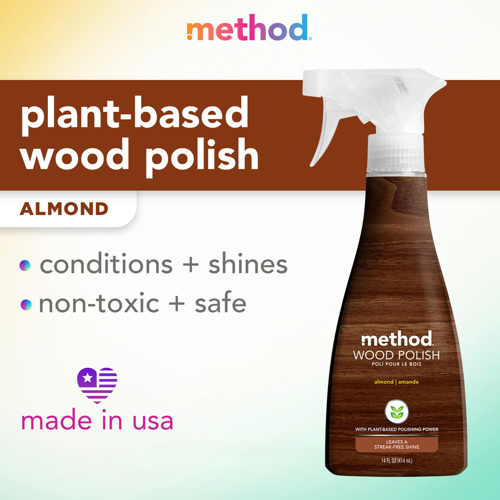 Method wood polish - almond 414ml | Shopee Malaysia
