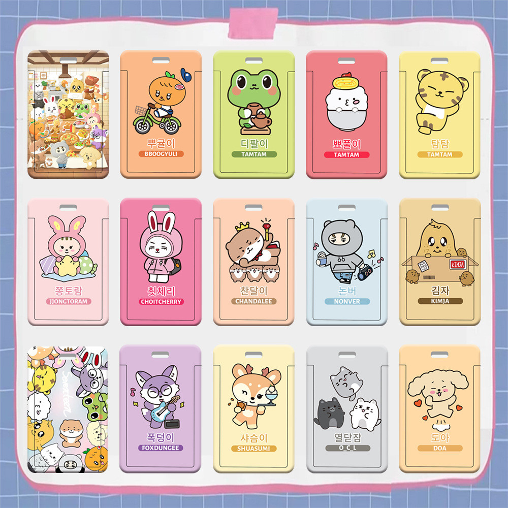 Seventeen Card Holder Student ID Holder Bus Meal Card Badge Student ...