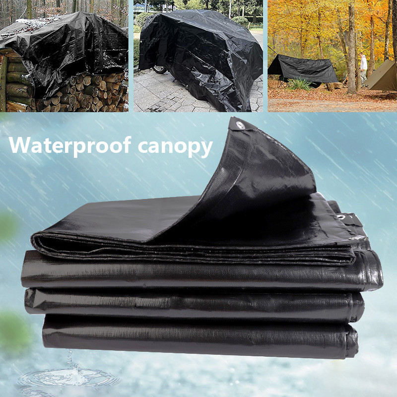 Waterproof Canvas Tarpaulin Sheet Canopy Camping Kanvas Canvas Canopy ...