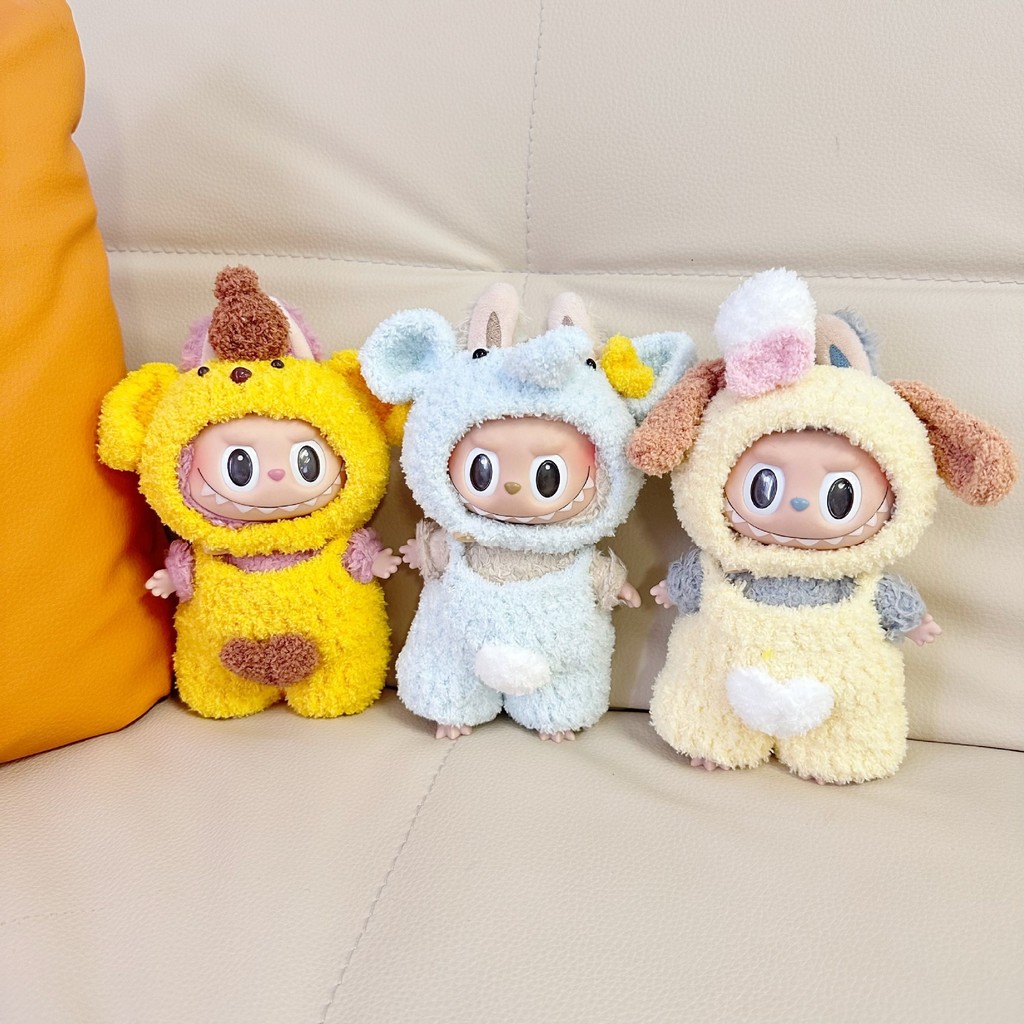 Only clothes)) 17cm vinyl blind box pull cloth clothes pure handmade ...