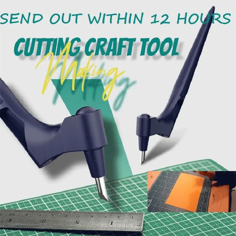 360 Steel Rotating Blade DIY Art Cutting Tool Craft Cutting Knife ...