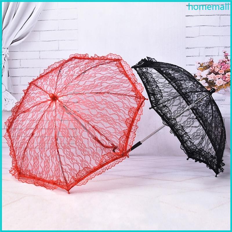 HO Lace Floral Umbrella Wedding Decoration Bride Handmade Photography ...