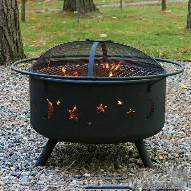 Tea Grill Stove Charcoal Star Moon Stove Wood Stove Bonfire Indoor ...