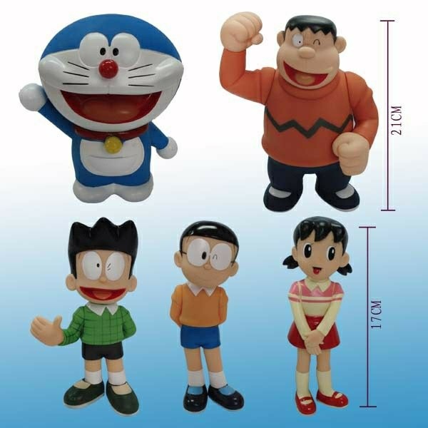 Official Doraemon Doraemon Family Portrait Nobita Shizuka Fat Tiger Afu ...