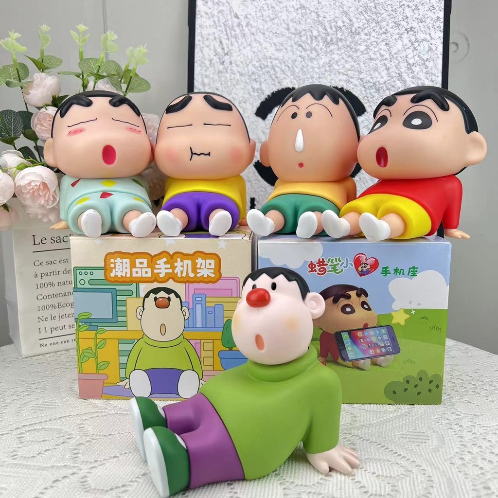 Crayon Shin-Chan Lazy Phone Holder Mobile Phone Holder Influencer Anime ...