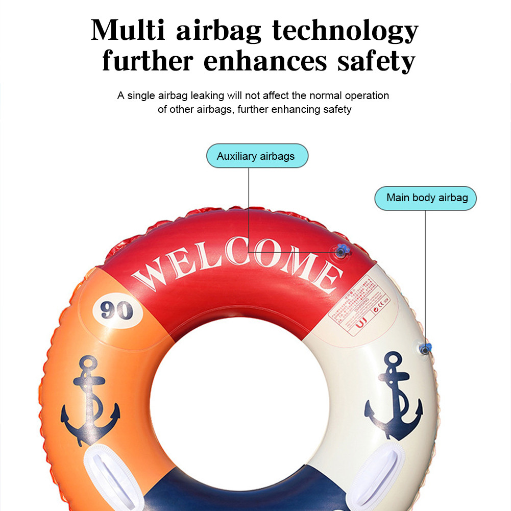 [Redkee.my] Inflatable Swim Ring PVC Pool Floats Water Play Equipment ...