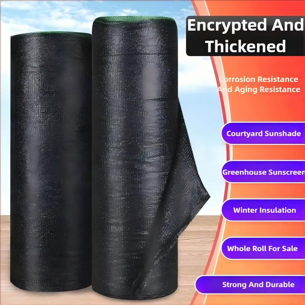 Jaring Hitam Kebun Garden UV Protection SunProof Net Sun shade Cloth ...