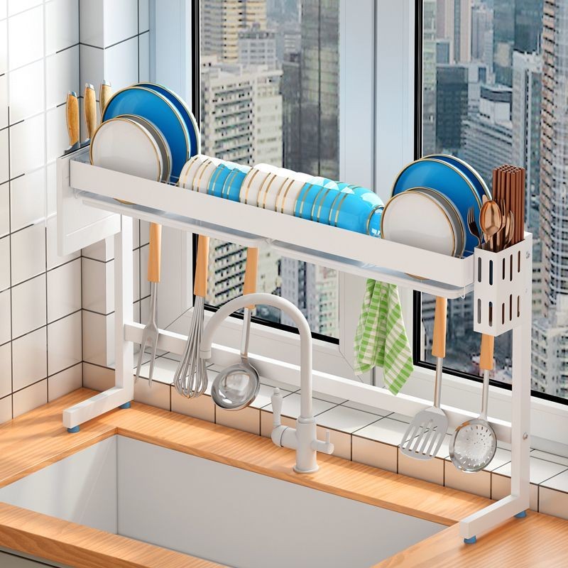 New Style Kitchen Sink Rack Ultra-Narrow Small Apartment Dish Rack On ...