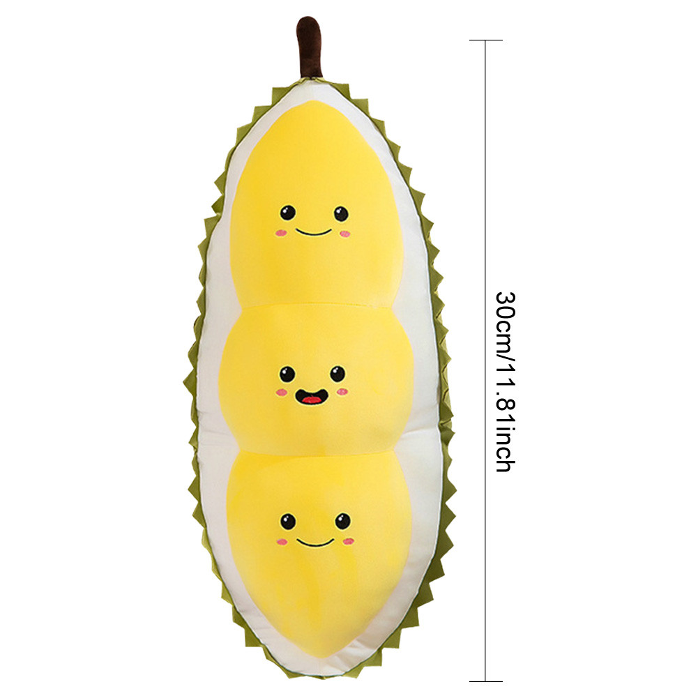 Durian Plush Toy Cute Durian Hugging Pillow Creative Cartoon Plushies ...