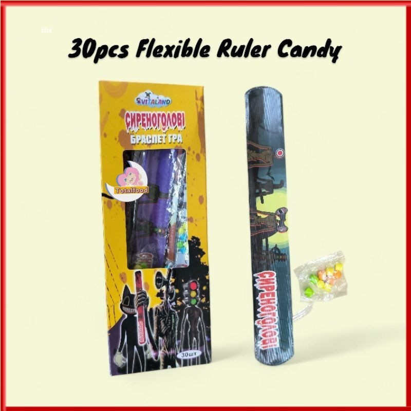 30pcs Leanseng Flexible Ruler and Candy | Shopee Malaysia